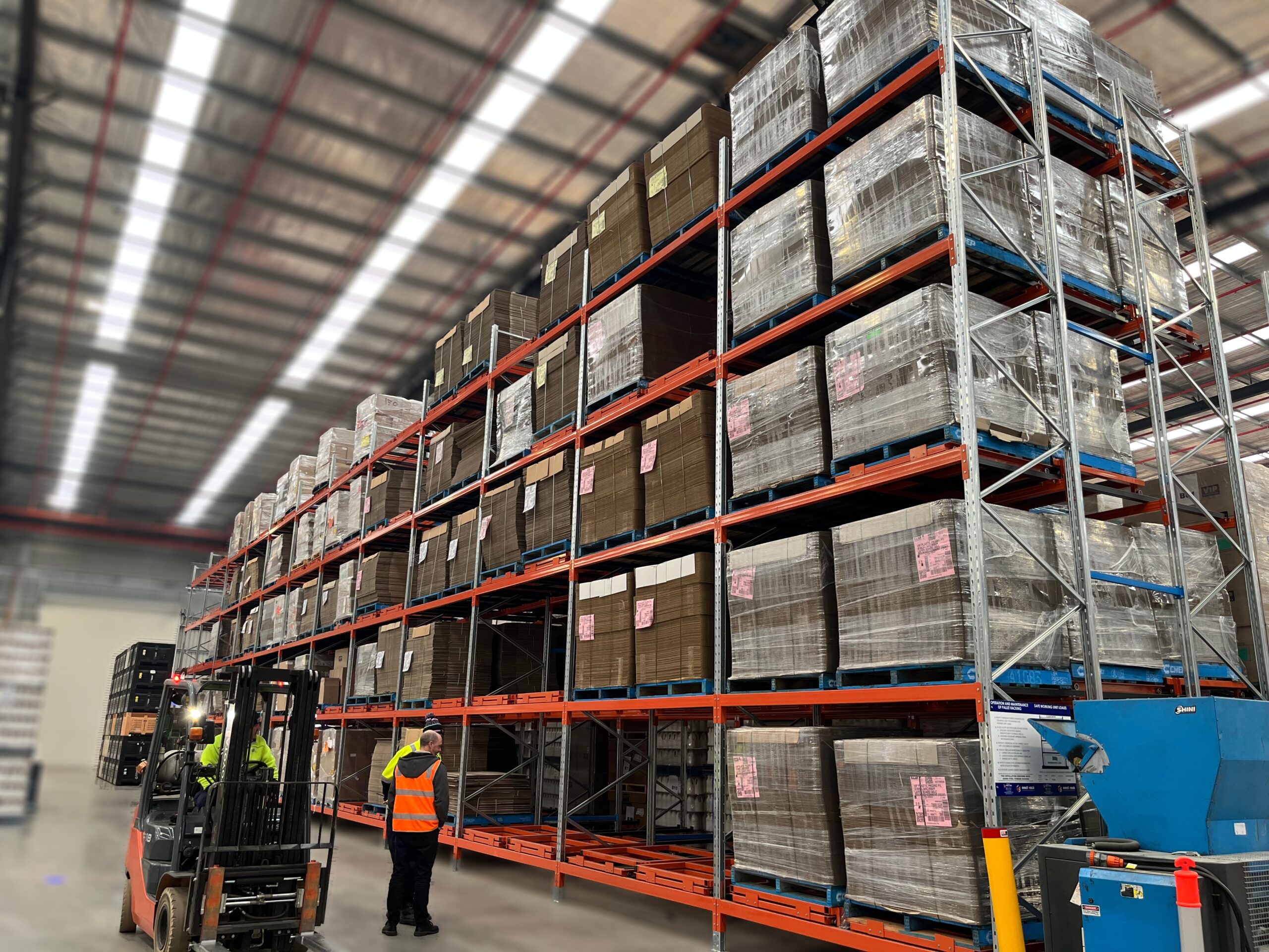 Push-back Racking - GB Warehouse Solutions